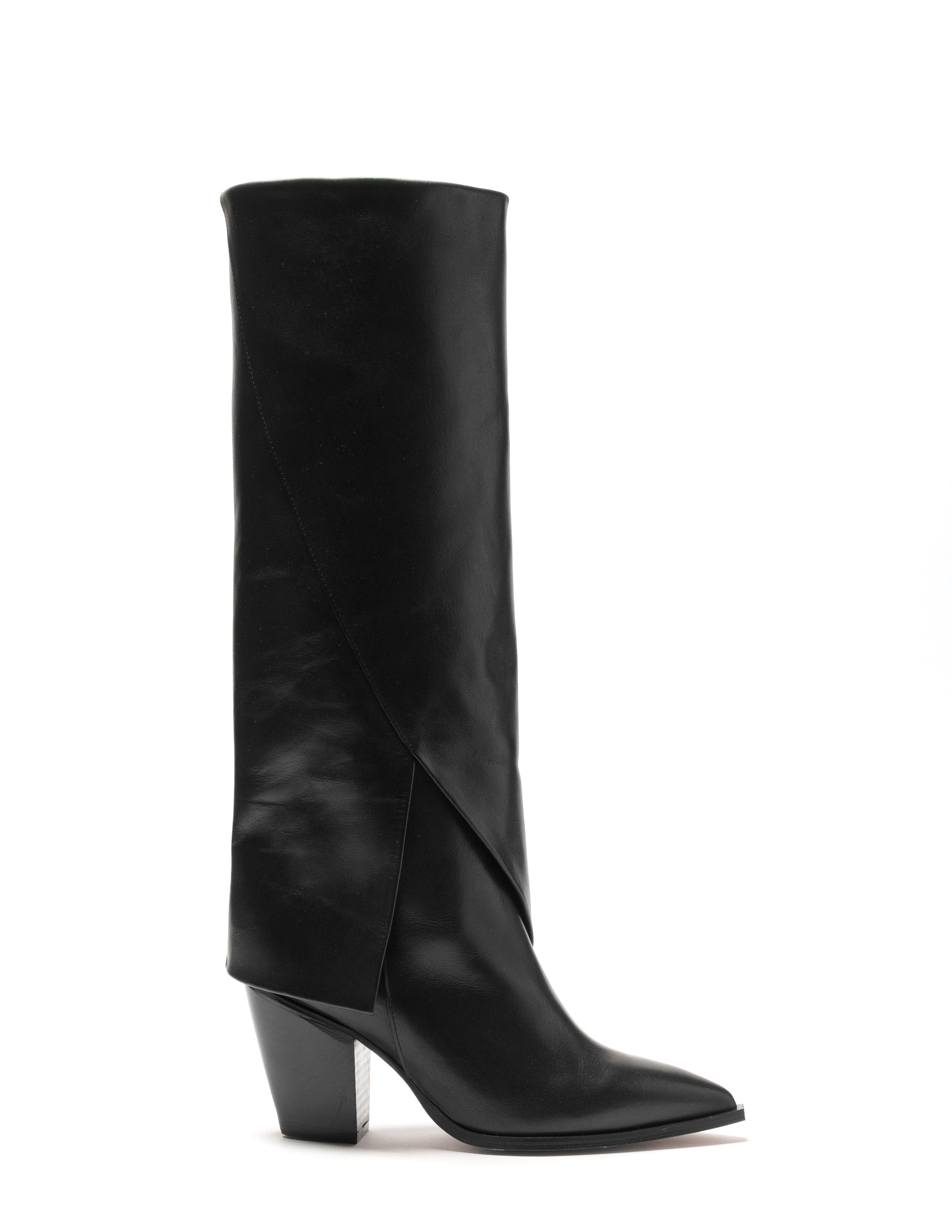 KATHERINE - Camperos mood tubular boot below the knee in genuine black